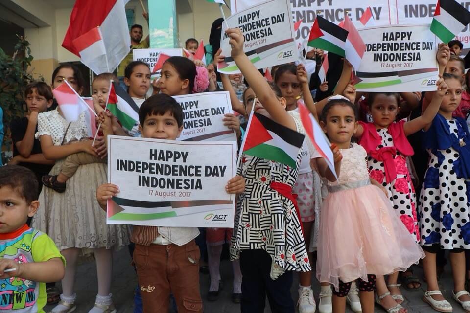 72 Tahun Lalu, Pertama Ucapan Merdeka dari Gaza untuk Indonesia
