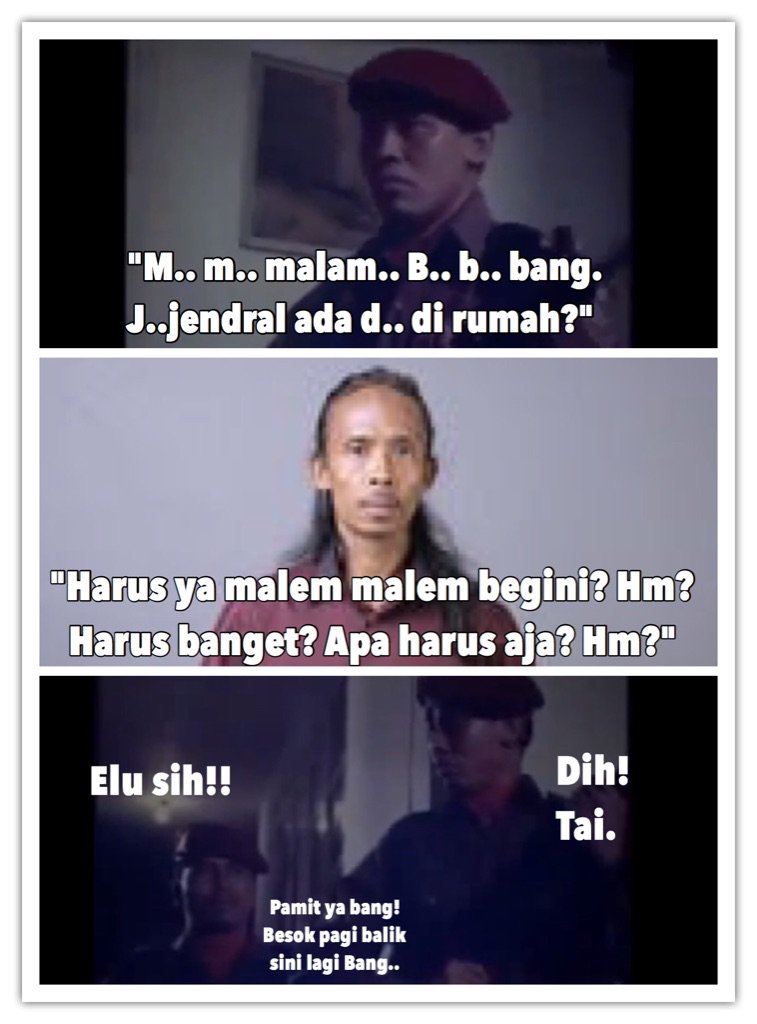 Meme-meme Kocak di Tengah Polemik Film G30S/PKI