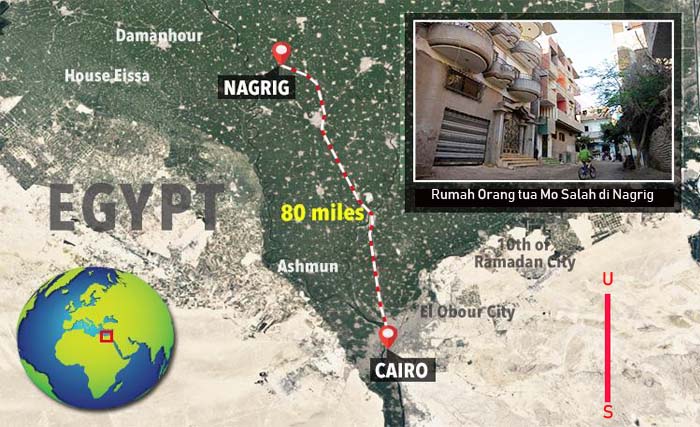 Inilah Rumah Sakit dan Gedung Sekolah yang Dibangun Mo Salah di Kampungnya