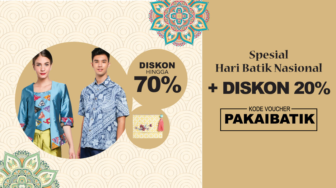 Hari Batik Nasional Banjir Promo
