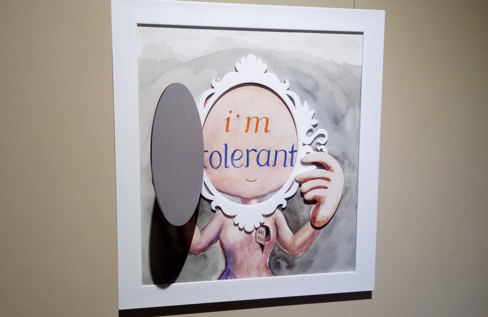 Ajak Bersikap Bijak di Media Sosial, Lewat Lukisan