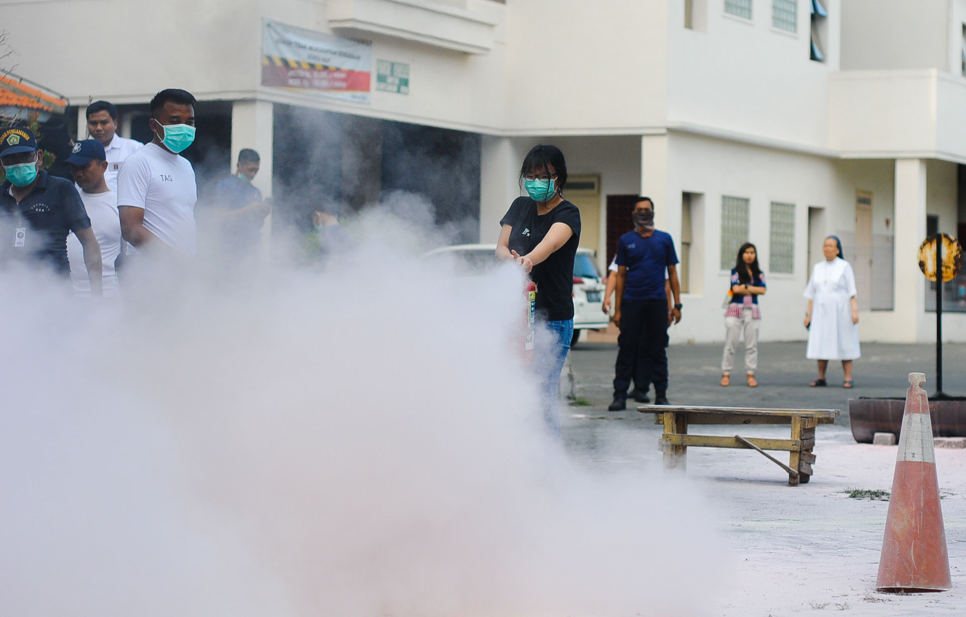 SimulasiÂ Tanggap Darurat Kebakaran