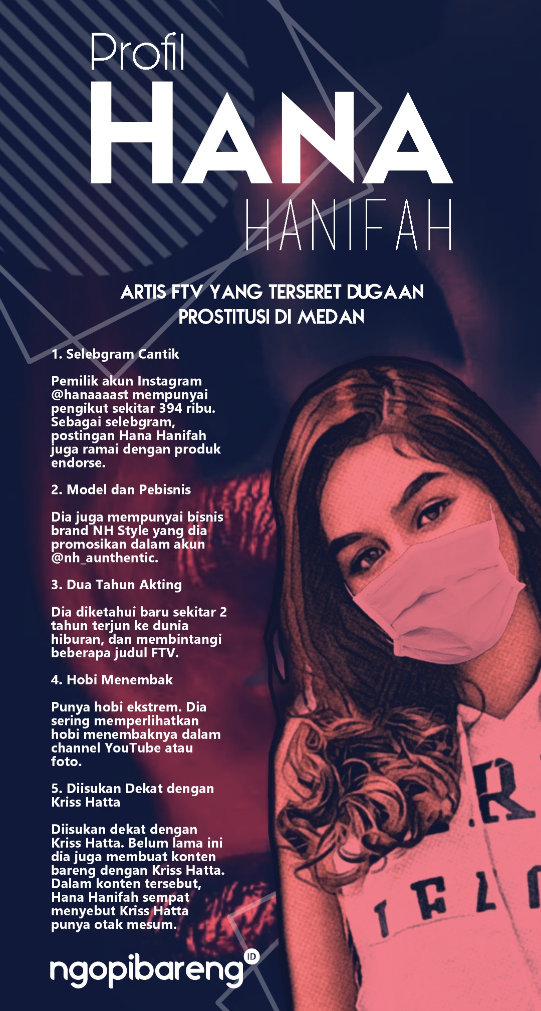 5 Fakta HH Diduga Prostitusi Artis dengan Tarif Kencan Rp20 Juta