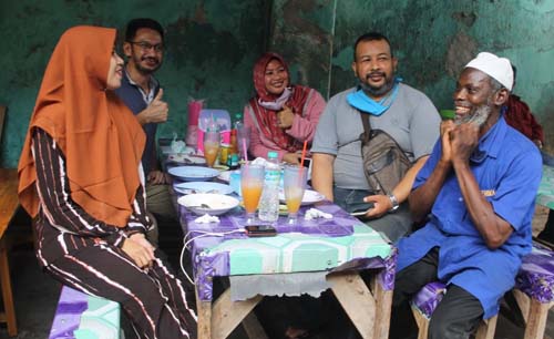 Sate Domba Afrika, Satu-satunya di Indonesia