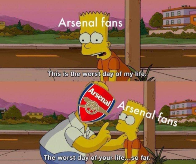 Meme Kocak Arsenal Usai Dibantai Liverpool