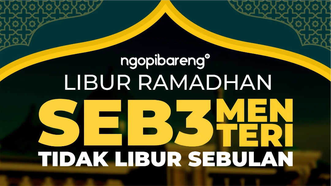 Infografis Libur Ramadhan SEB 3 Menteri, Tidak Libur Sebulan