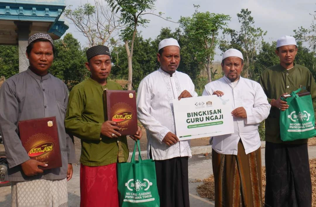 Di 10 Kabupaten, LAZISNU Berbagi Kebahagiaan kepada Guru Ngaji