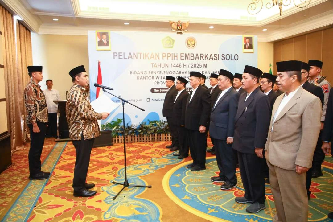 Jemaah Haji Jawa Tengah Mulai Masuk Embarkasi 1 Mei 2025, Gus Yasin ...