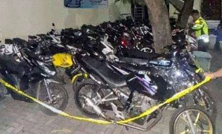 Polres Situbondo Amankan 52 Motor Protolan dalam Razia Balap Liar di ...