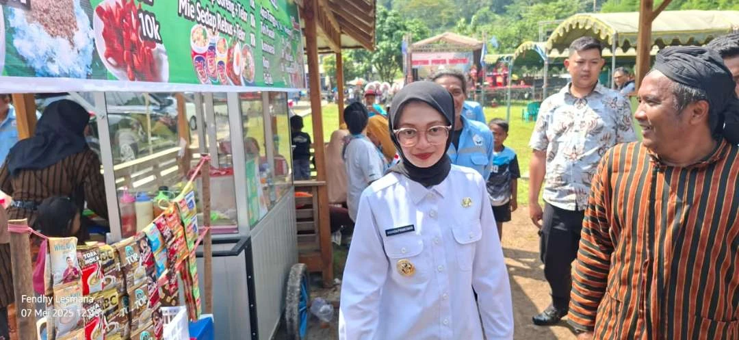 Mbak Wali Vinanda Hadiri Ulang Tahun Ke-6 Saroja dan Dorong Tumbuh Kembang UMKM Kota Kediri