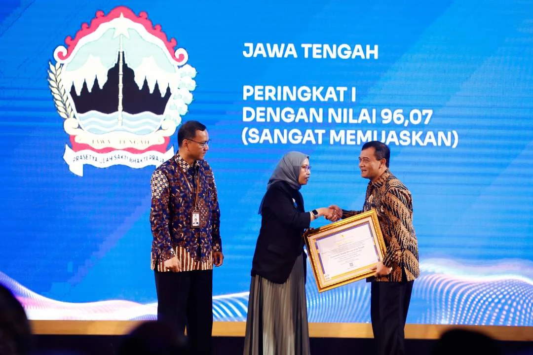 Pemprov Jateng Raih Penghargaan ANRI, Arsip PKK Ditetapkan sebagai Memori Kolektif Bangsa