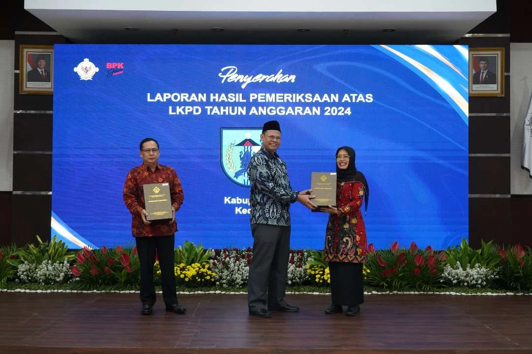 Pemkab Kediri Kembali Raih Opini WTP Ke-9 Secara Beruntun