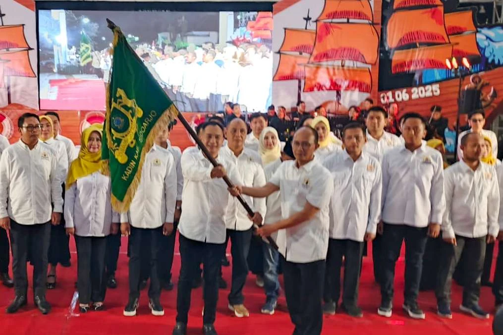107 Pengurus Kadin Sidoarjo 2024–2029 Resmi Dilantik, Fokus pada SDM dan Pelatihan Industri