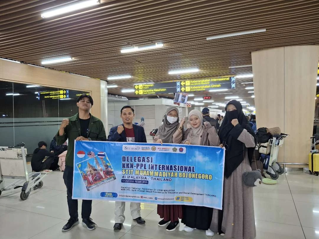 Empat Mahasiswa STIT Bojonegoro Ikuti KKN Internasional di Malaysia dan Thailand