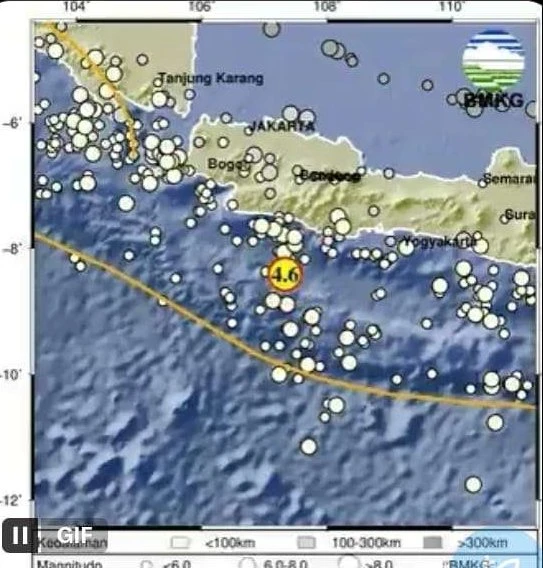 Tasikmalaya Dilanda Gempa Bumi Magnitudo 4,6, Getaran Terasa hingga Garut